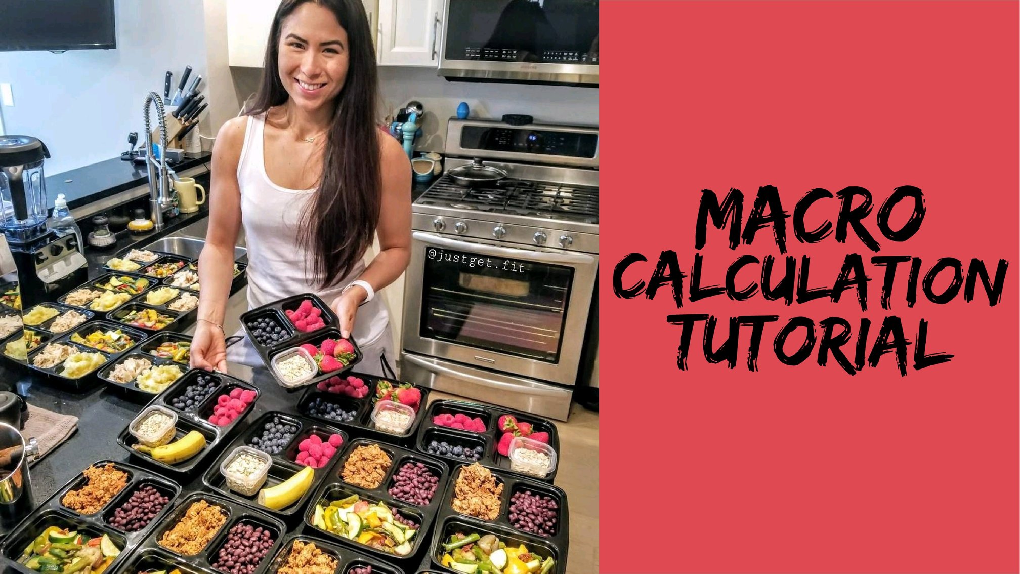 Macro Calculation Tutorial Youtube Just Get Fit