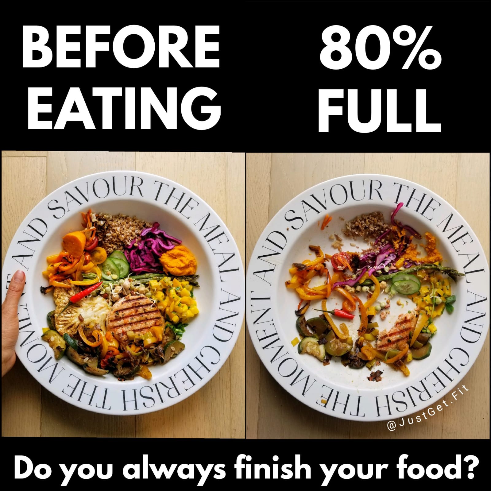 Eating to Lose Weight – the Problem with always Finishing your Food ...