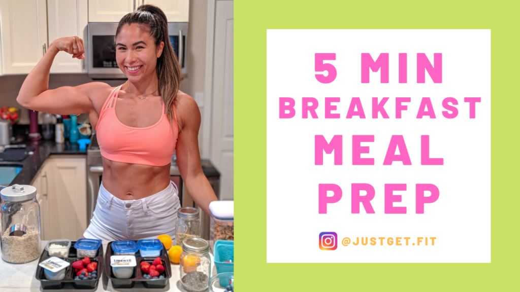 5 Min Meal Prep | Just Get Fit